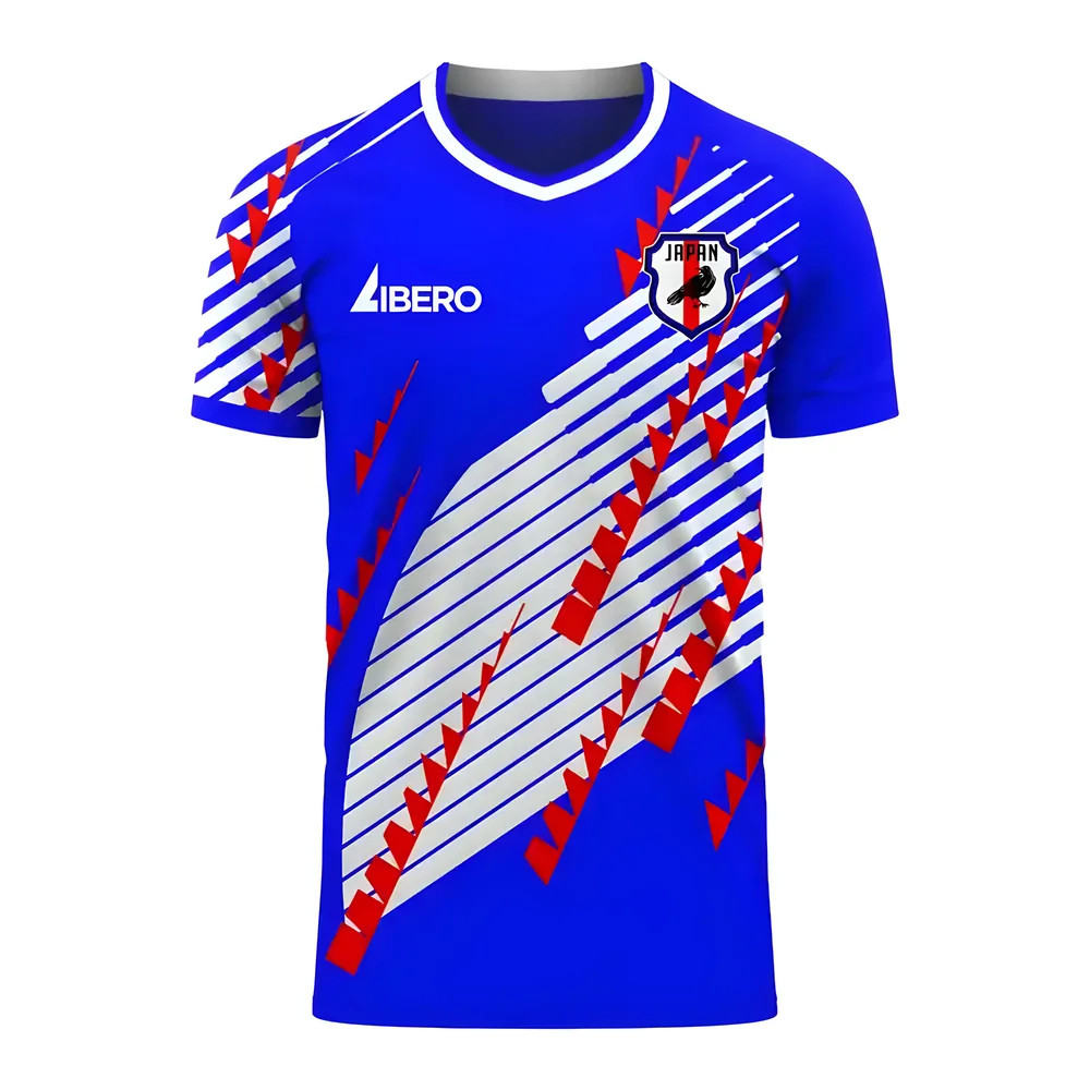 Japan 2022-2023 Home Concept Football Kit (Libero) (Take 17) | Libero ...