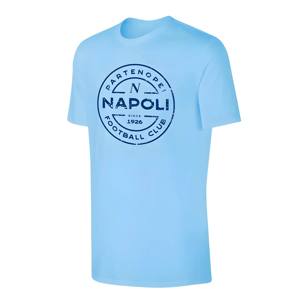 Napoli \'Stamp\' t-shirt - Light blue [TSHIRT-Light_blue-266296 ...