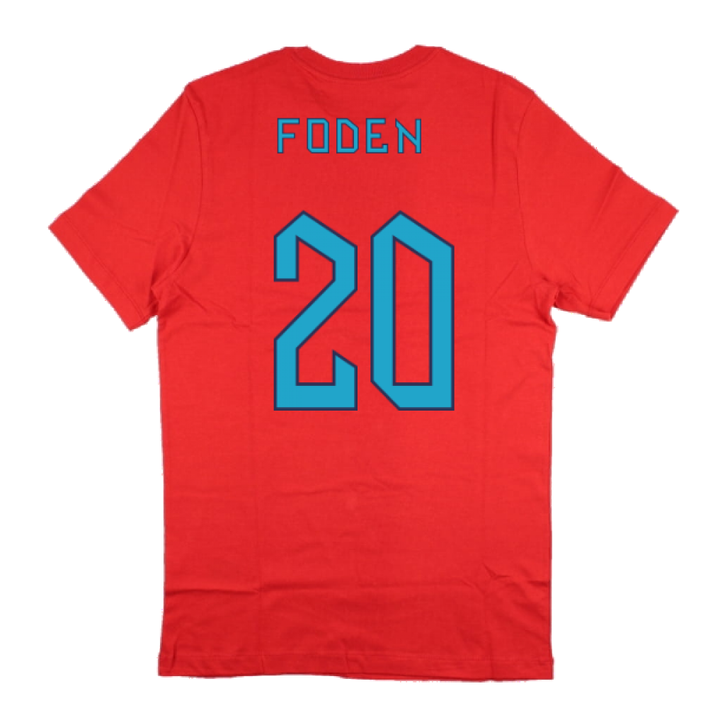 2022-2023 England Home Mini Kit (Foden 20) | Nike | DE