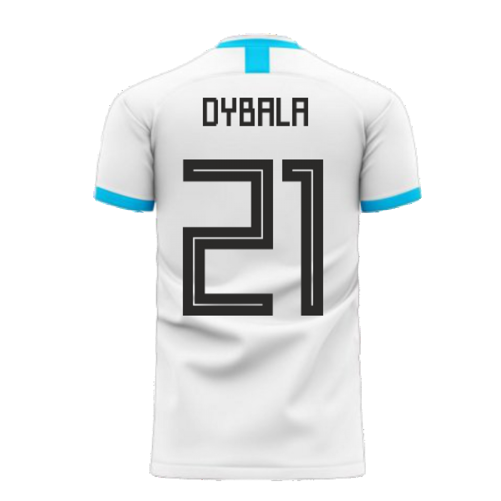 Argentina 2022-2023 Home Concept Football Kit (Libero) (Dybala 21 ...
