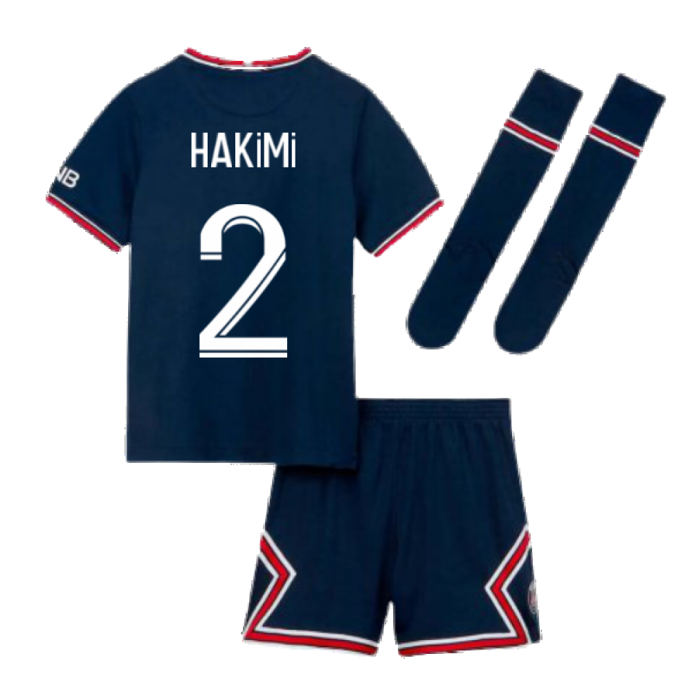 2021-2022 Psg Little Boys Fourth Kit (Your Name) | Nike | BR