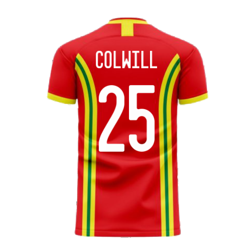 Wales 2023-2024 Home Concept Football Kit (Libero) (Colwill 25 ...