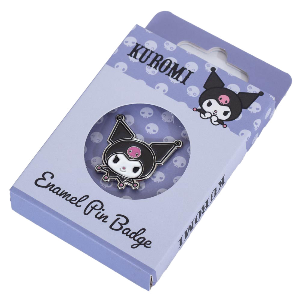 Kuromi Pin Badge [TM-06215] - Uksoccershop
