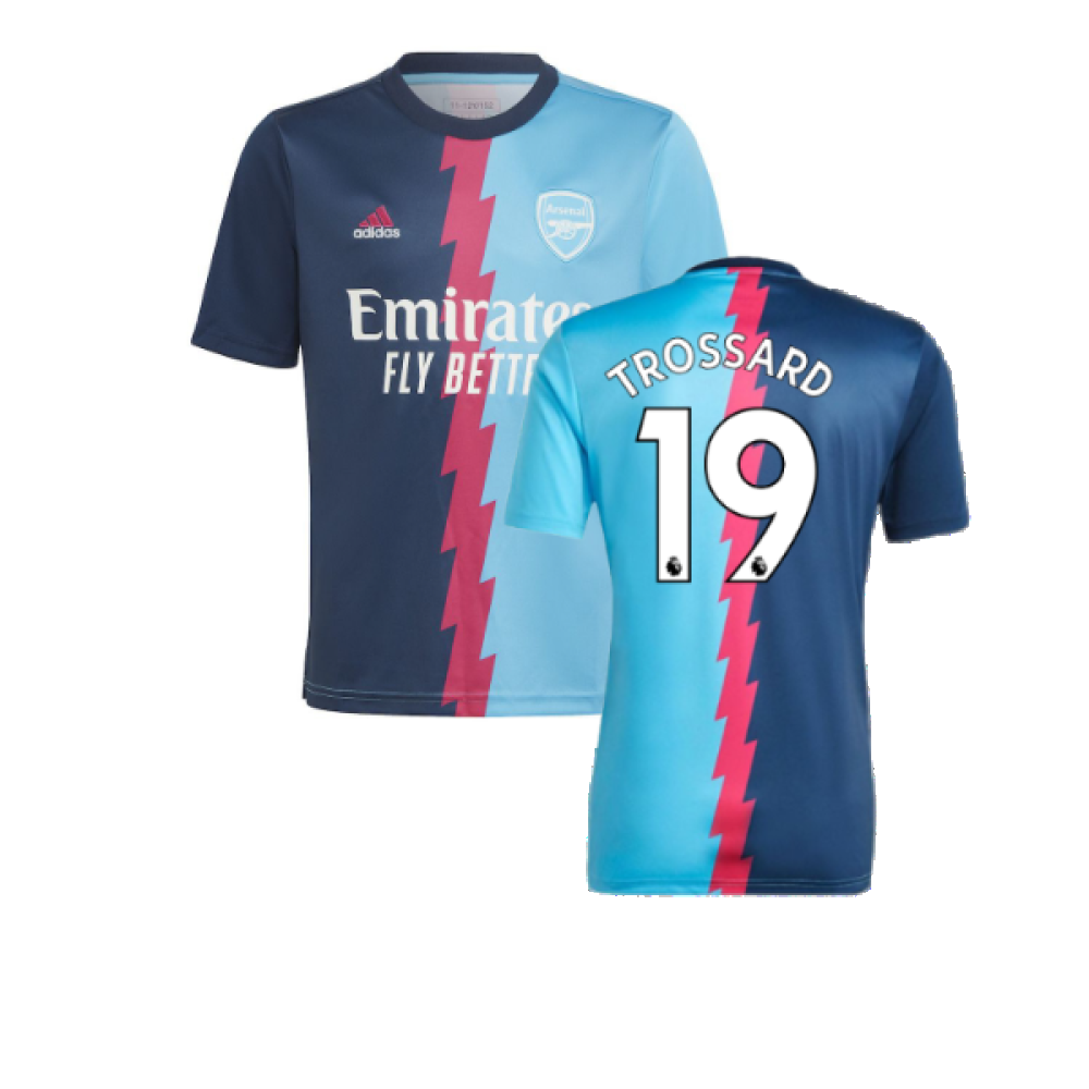 arsenal 2021 2022 eu training jersey blue lacazett | Arsenal 2021 2022 ...