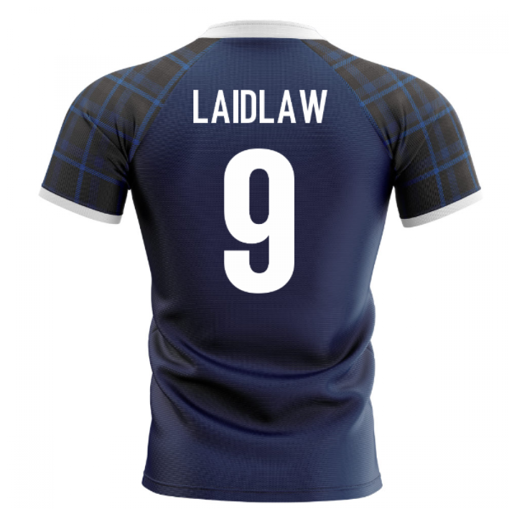 2023-2024 Scotland Home Concept Rugby Shirt (Laidlaw 9) | Airo ...