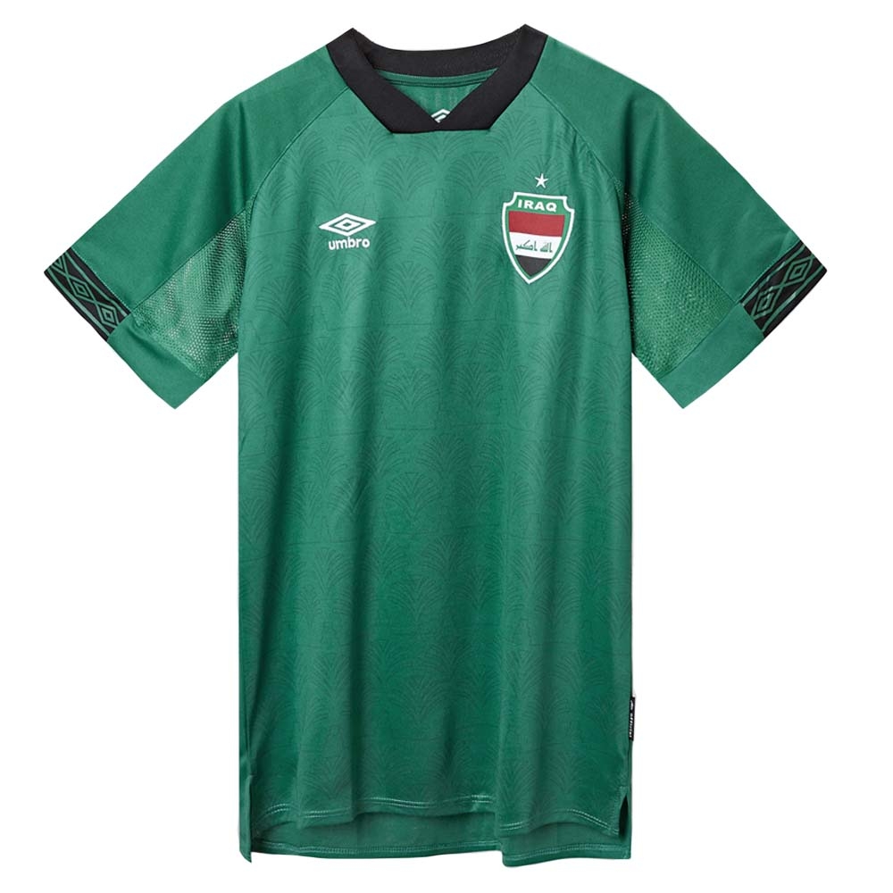 Umbro Iraq Mens SS Home Shirt 2021 | FOOTY.COM
