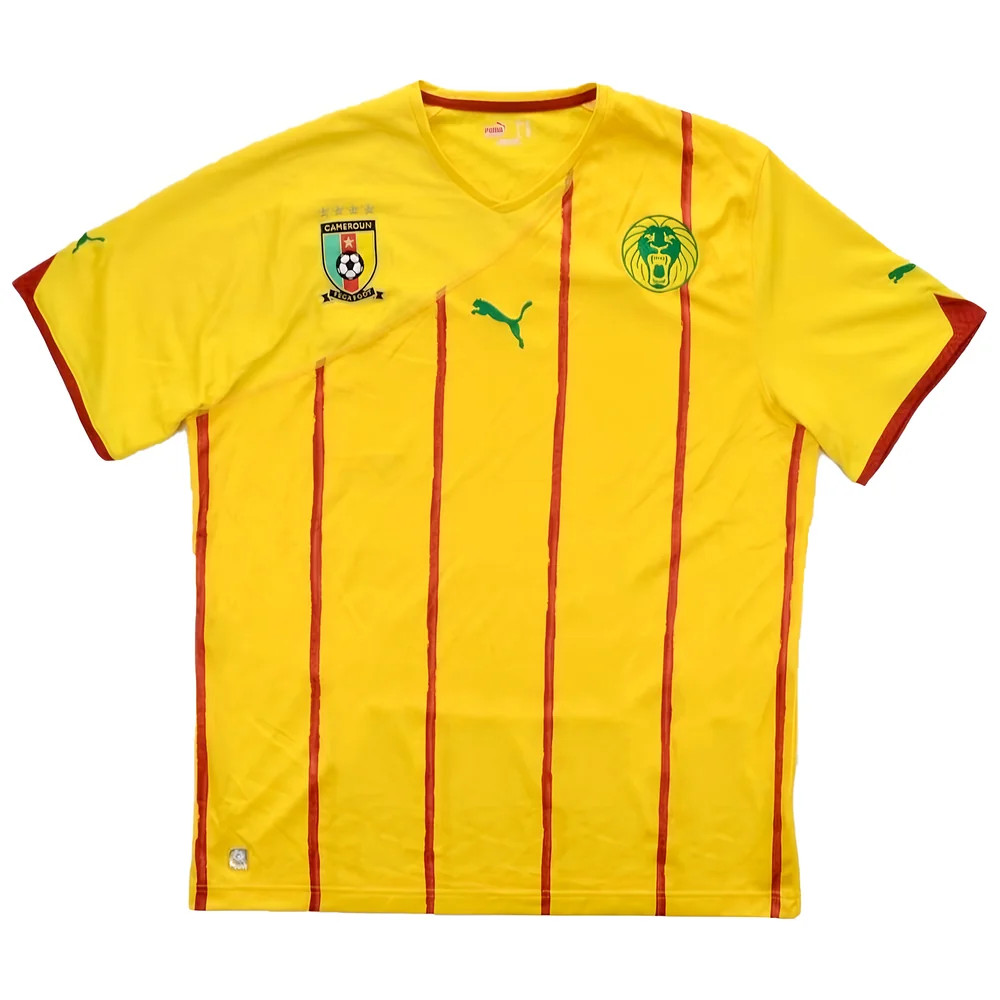 Puma Cameroon Mens SS Away Shirt 2010 | FOOTY.COM