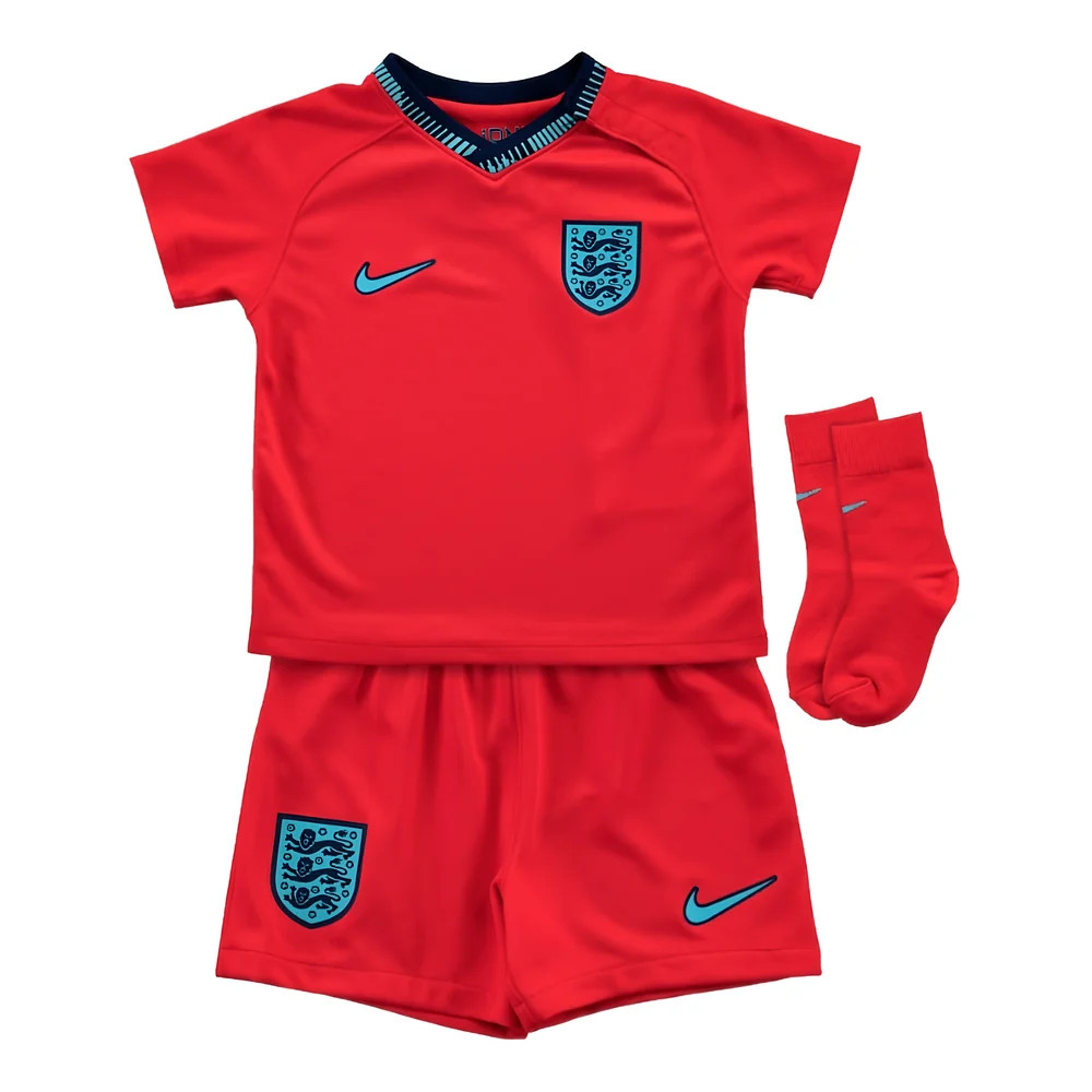 2022-2023 England Away Baby Kit (Infants) [DN0900-600] - Uksoccershop