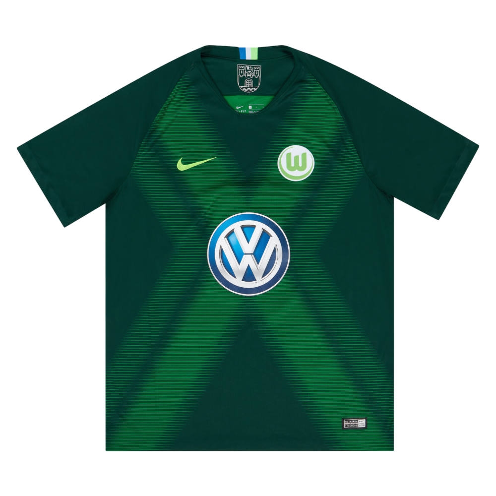 Nike Wolfsburg Mens SS Home Shirt 2018/19 | FOOTY.COM