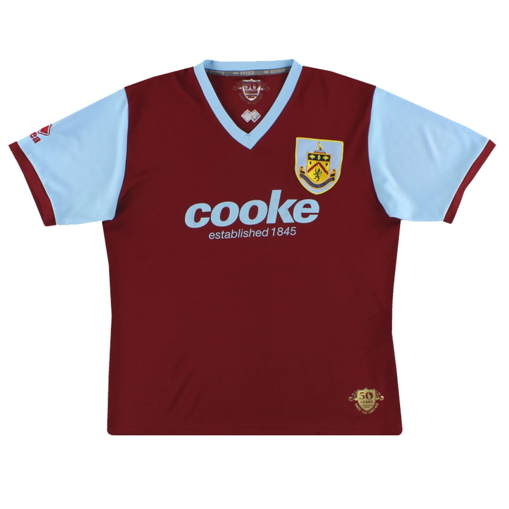 Errea Burnley Mens SS Home Shirt 2009/10 | FOOTY.COM
