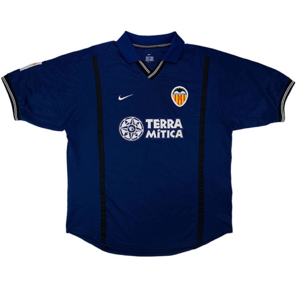 Nike Valencia Mens SS Away Shirt 2000/01 | FOOTY.COM