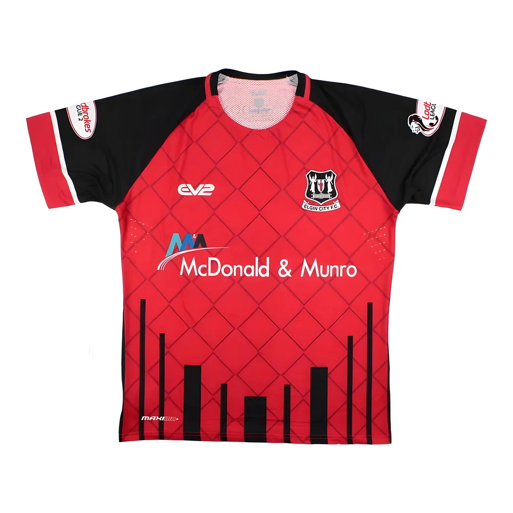 Elgin City Mens SS Home Shirt 2018/19 | FOOTY.COM
